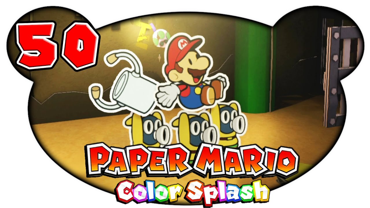 Paper Mario Color Splash #50 - Zack in den Knast (Let's Play Deutsch ...