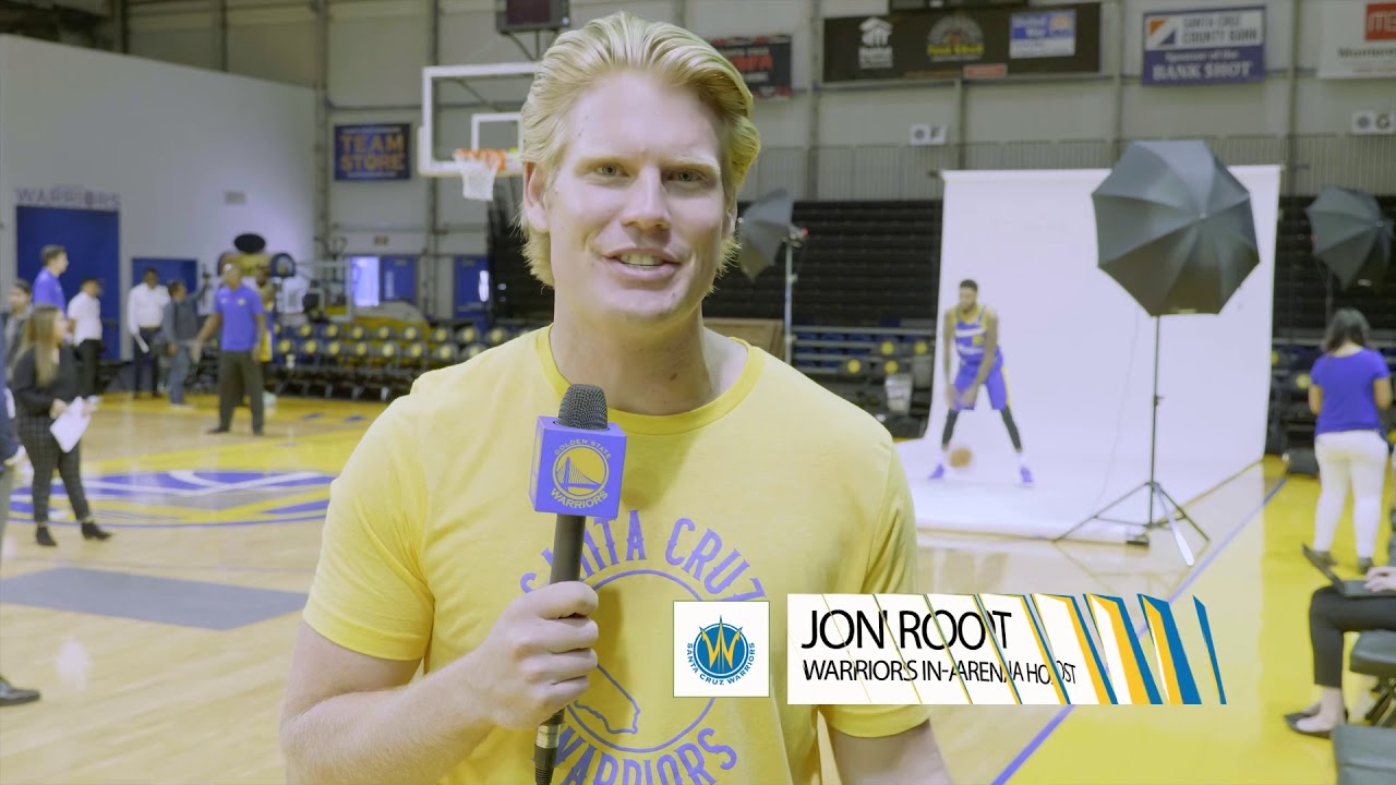 2019 Santa Cruz Warriors Media Day w/ Jon Root - YouTube