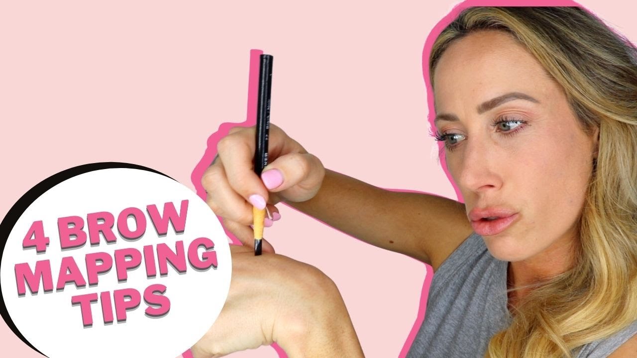 4 Tips To Improve your Microblading BROW MAPPING (Microblading Pre-Draw ...