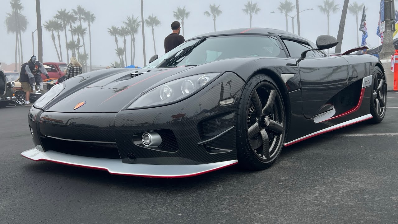 Newport Beach Car Show $2 million dollar Regera Hypercar on display ...