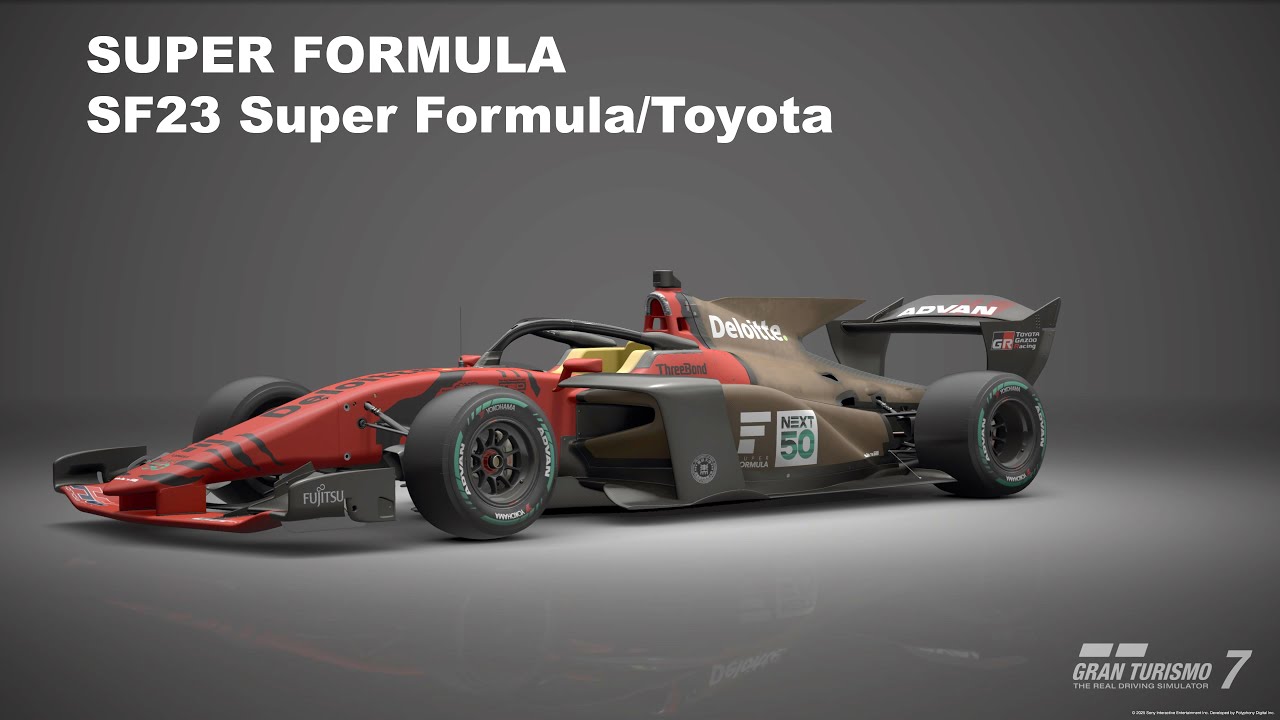 Toyota Super Formula SF23 - Gran Turismo 7 | Car Preview and Track Run ...
