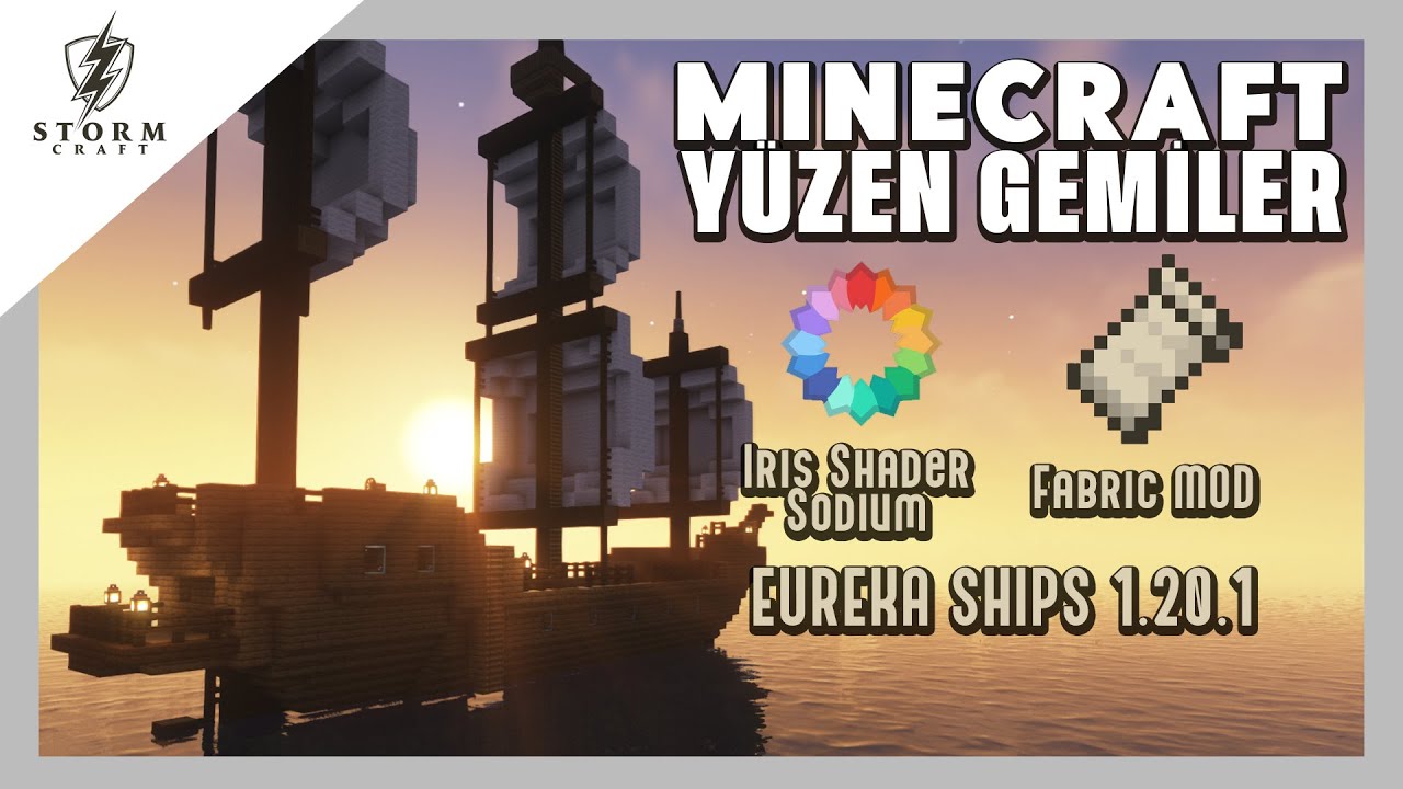 Minecraft Gemi Modu • Eureka Ships • Artık Gemileri Yüzdürebiliyoruz ...