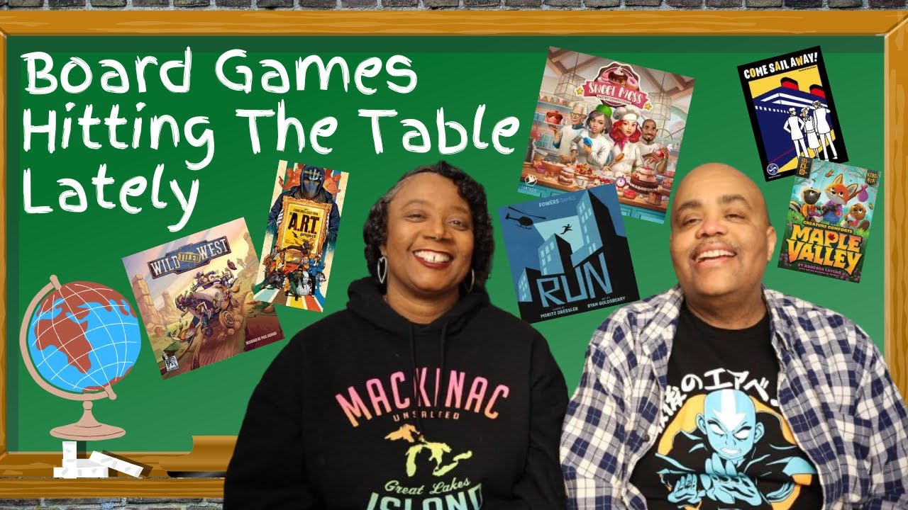 BlackBoardGaming | Board Games Hitting The Table Lately - YouTube