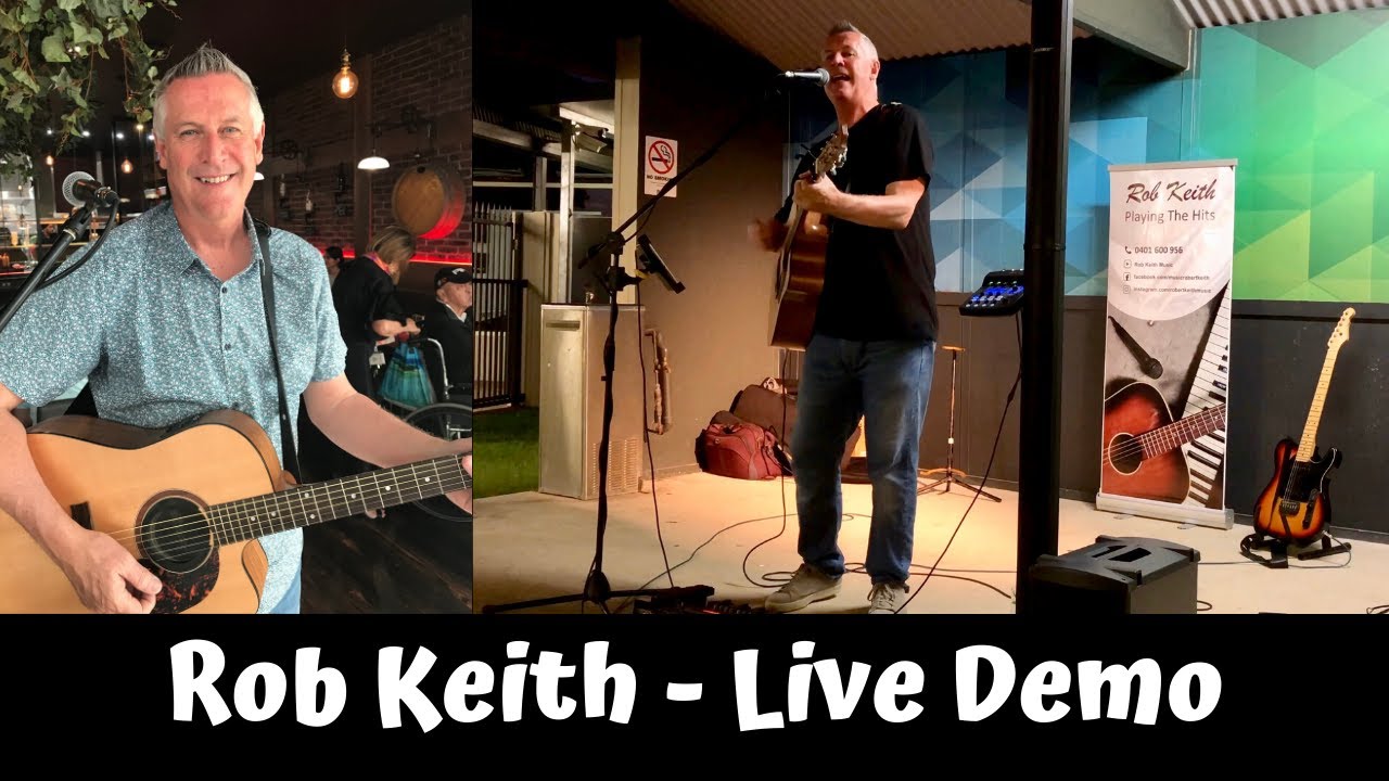 Rob Keith: Live Music Demo - YouTube