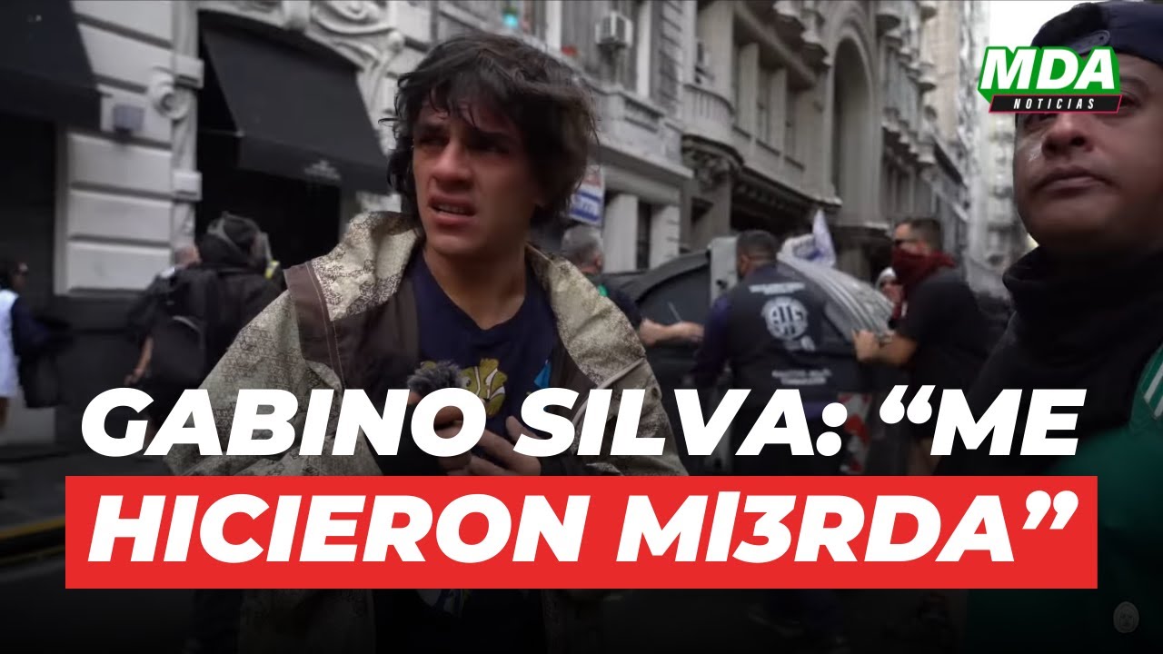 ASÍ TERMINÓ GABINO SILVA tras quedar en el MEDIO de la REPRESIÓN por ...