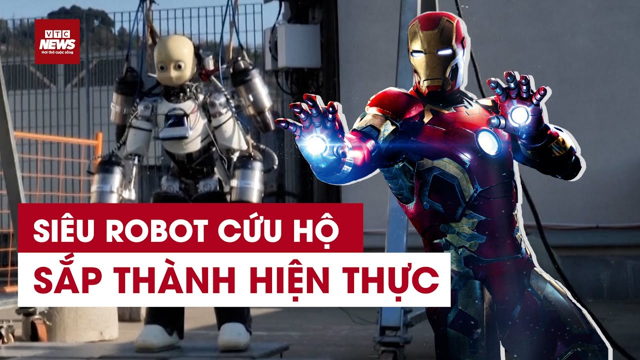 Robot như Iron Man lộ diện, tương lai sẵn sàng thành 'siêu anh hùng ...