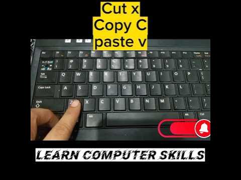 how to cut copy paste on laptop #youtubeshorts #computershorts #viral ...