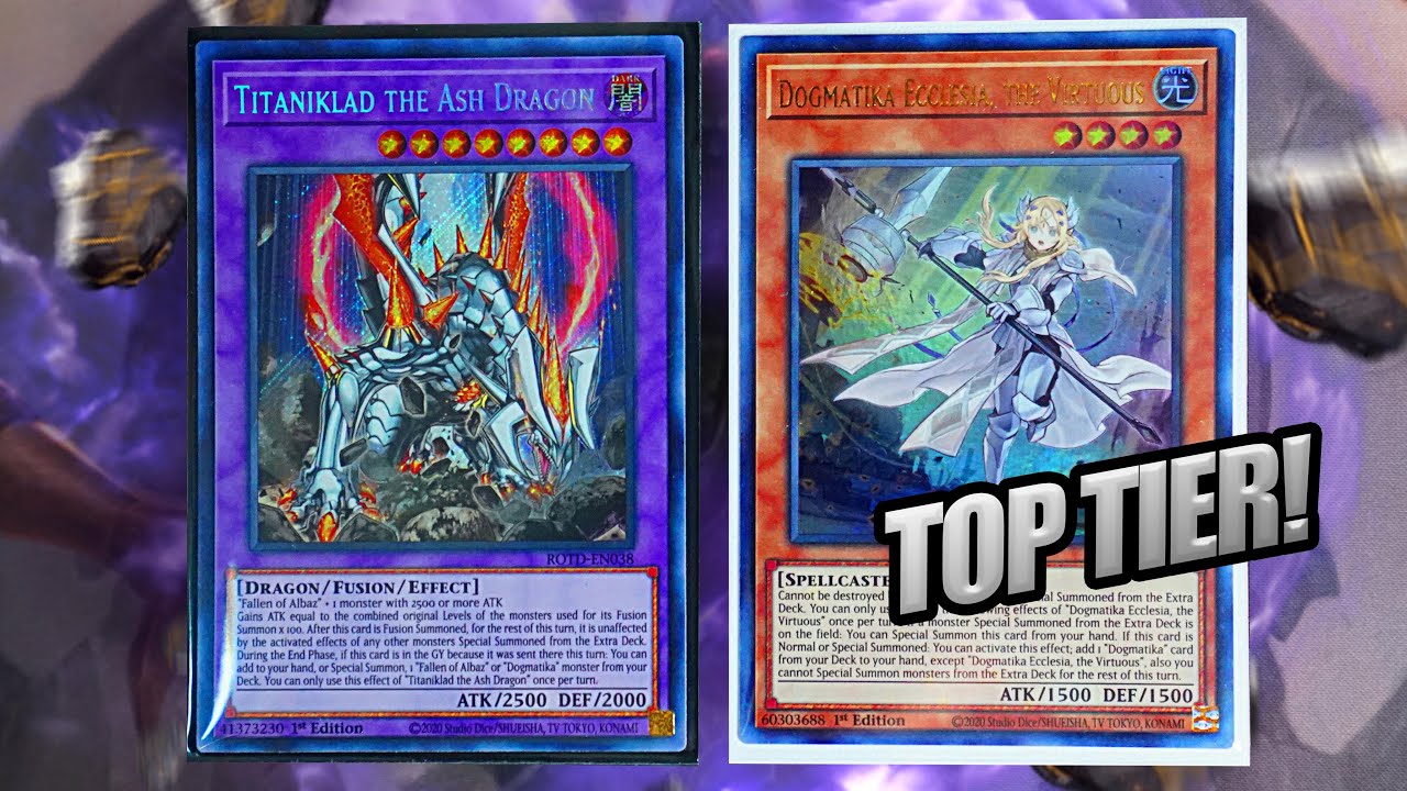 Yu-Gi-Oh! THE TOP TIER! NEW DOGMATIKA DECK PROFILE + 1 CARD COMBOs ...