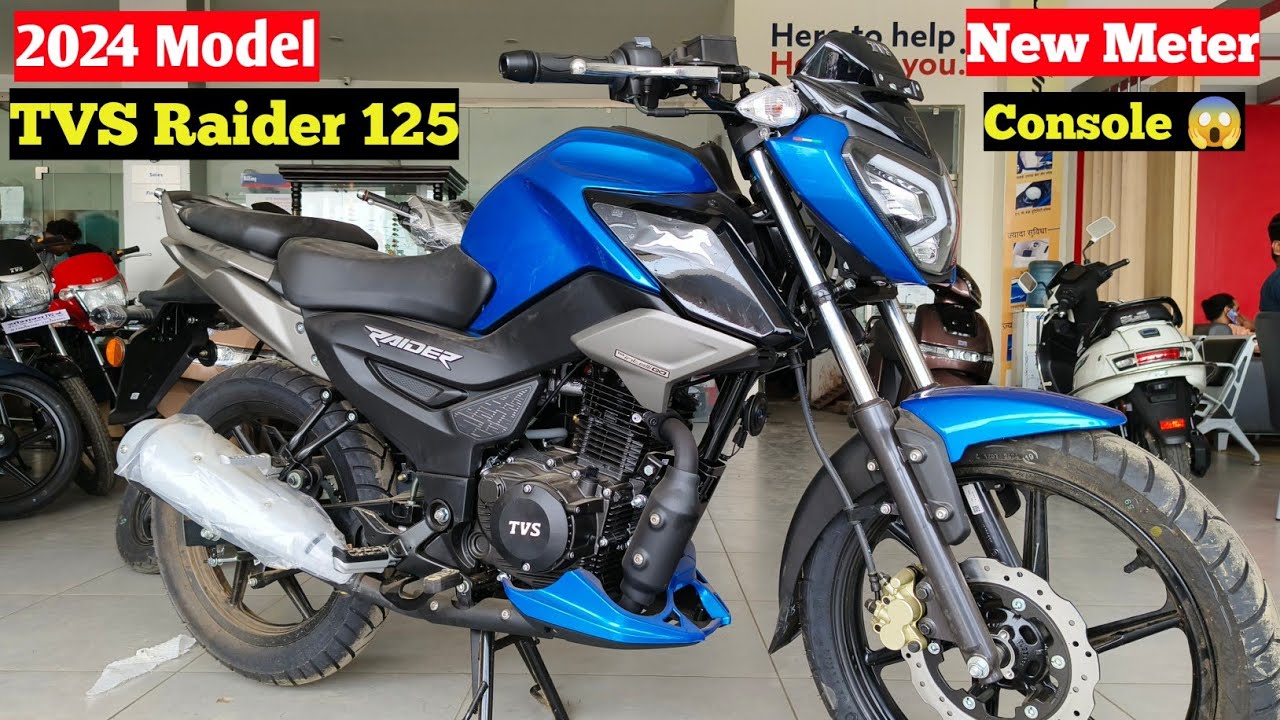 New 😱 2024 TVS Raider 125 Connected TFT Top Model Details Review | On ...