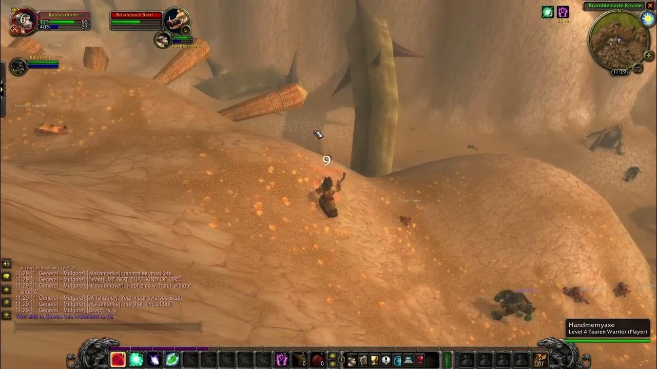 Relics Of The Tauren Sod Quest Druid Rune First Druid Rune Wow Youtube