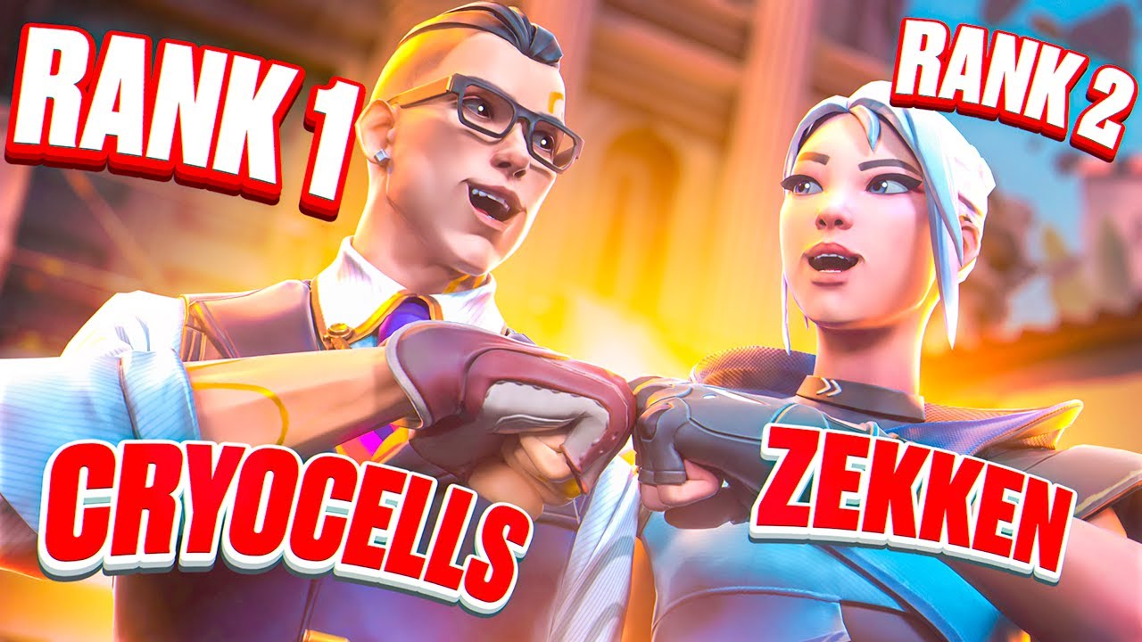Rank 1 & 2 Radiant DUO QUEUE !!! (ft. XSET Zekken) | Cryo - YouTube
