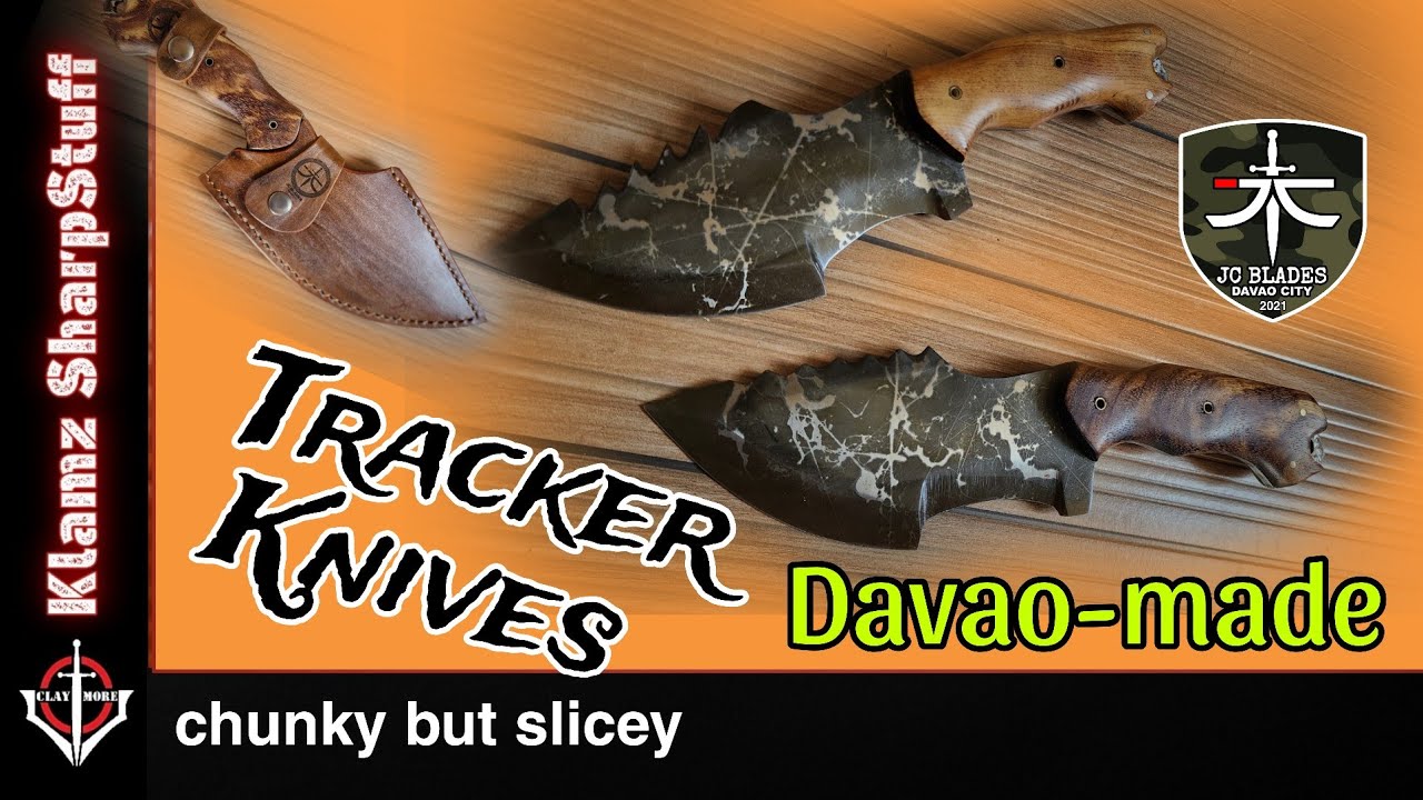 Tracker Knives made in Davao City - YouTube