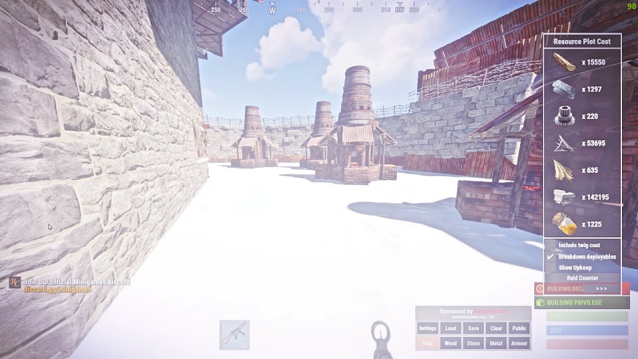 Rust Duo/Trio/ZERG Base Design+inner peeks,outer peeks/shooting floor ...