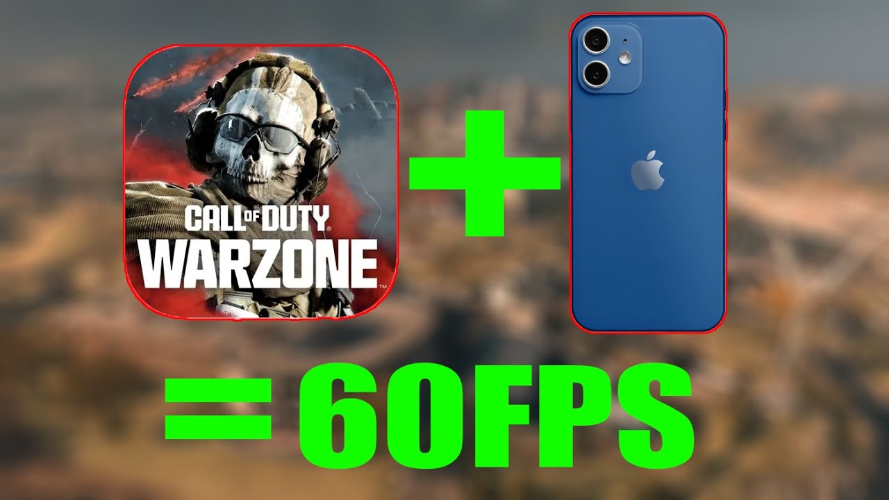 WARZONE MOBILE 60FPS HIGH GRAPHIC GAMEPLAY ON IPHONE 12 - YouTube