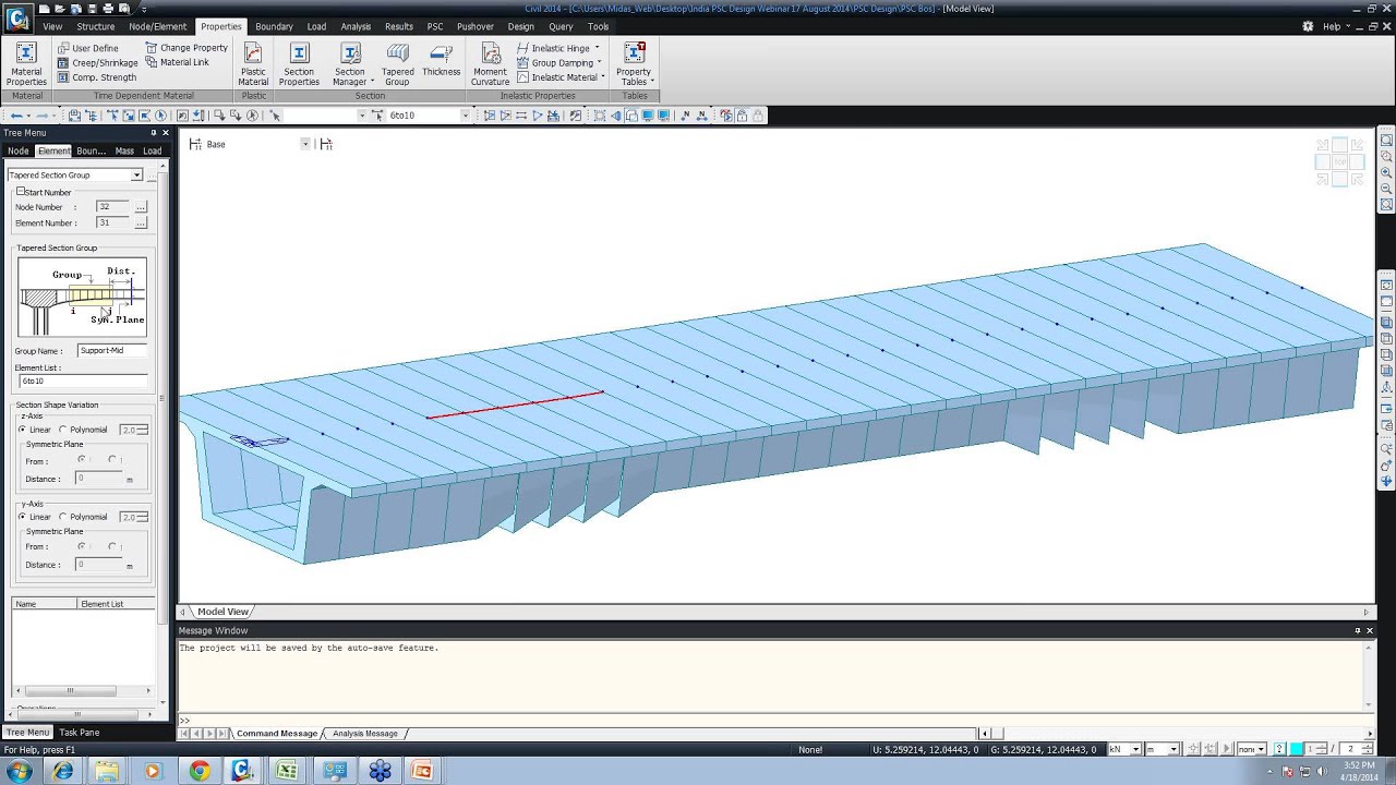 Introductory Webinar on Modeling, analysis PSC bridge in Midas Civil as ...
