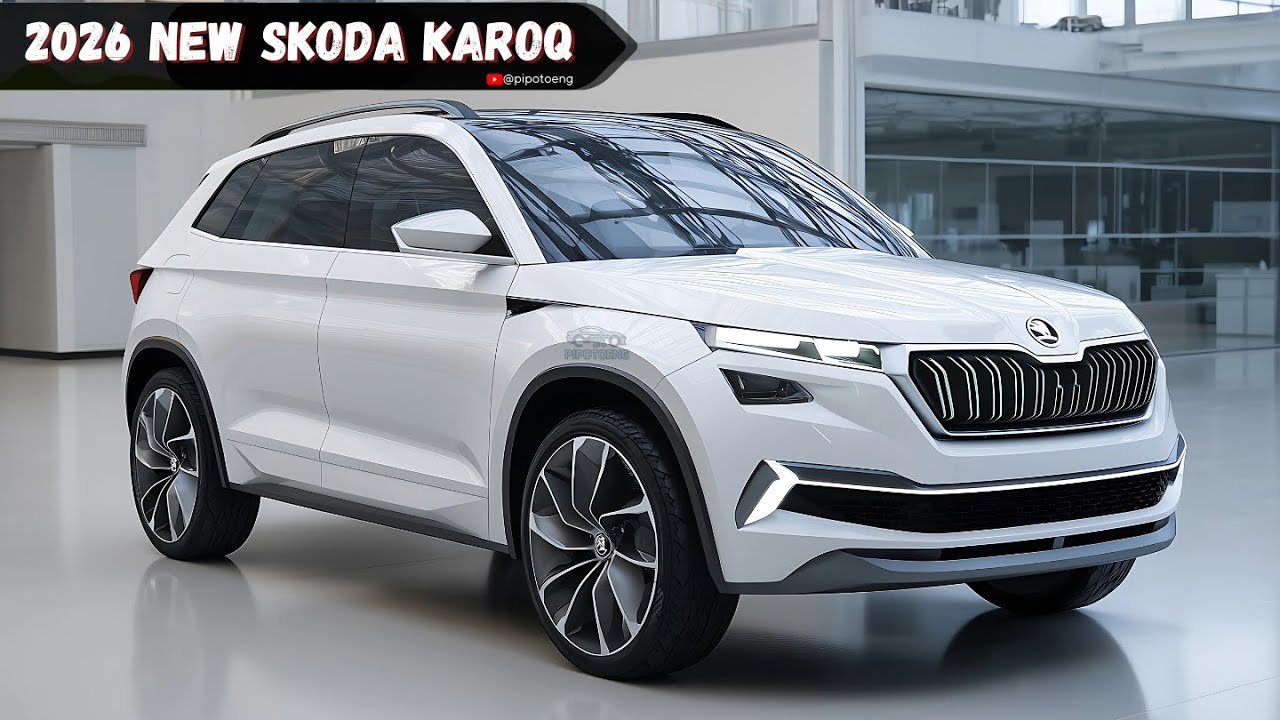 First Look at the 2026 Škoda Karoq – A Smarter, Sleeker SUV - YouTube
