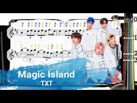 Magic Island | TXT | Violin SHEET MUSIC [With Fingerings] [Level 4 ...