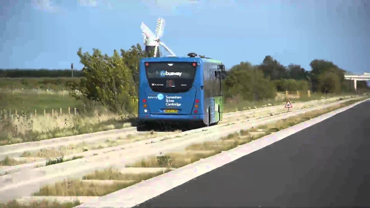 Guided Busway in Action - YouTube