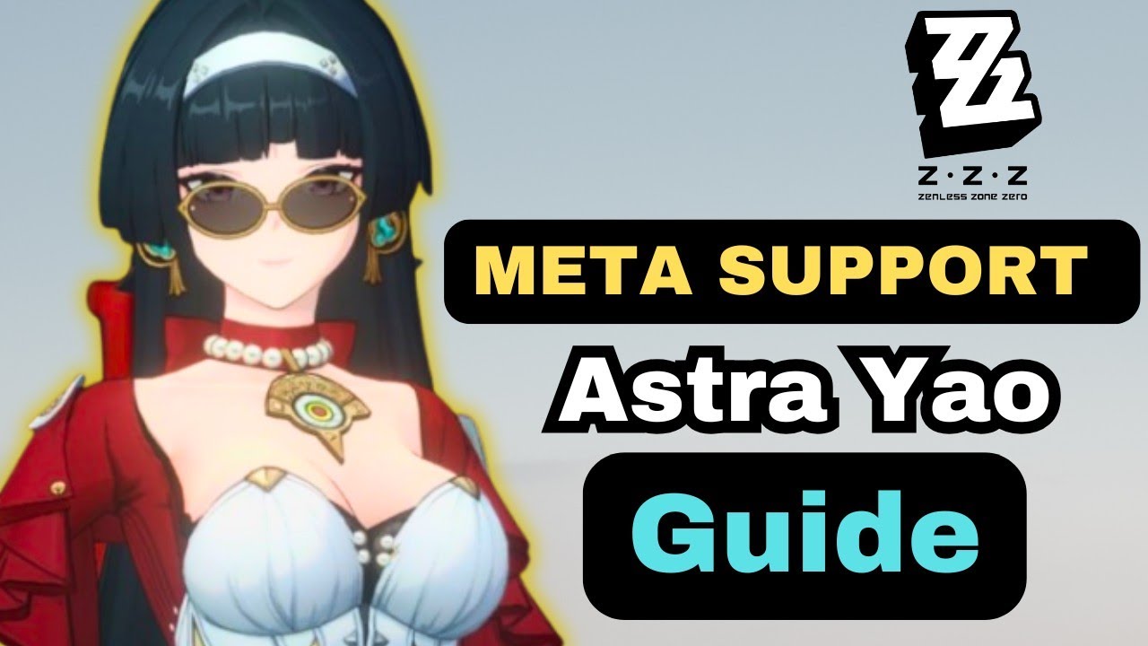 ASTRA YAO Build Guide - Best Disc Drives, W Engines, Teams l Zenless Zone Zero - YouTube