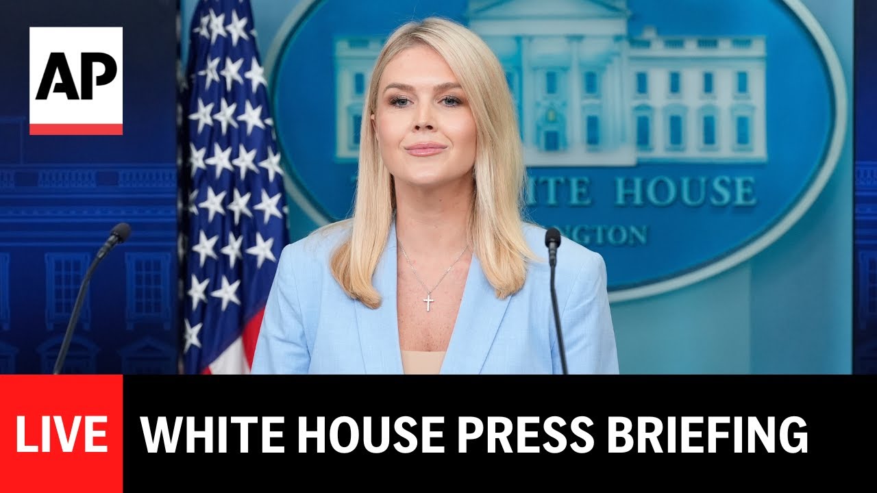 LIVE: White House press briefing - YouTube