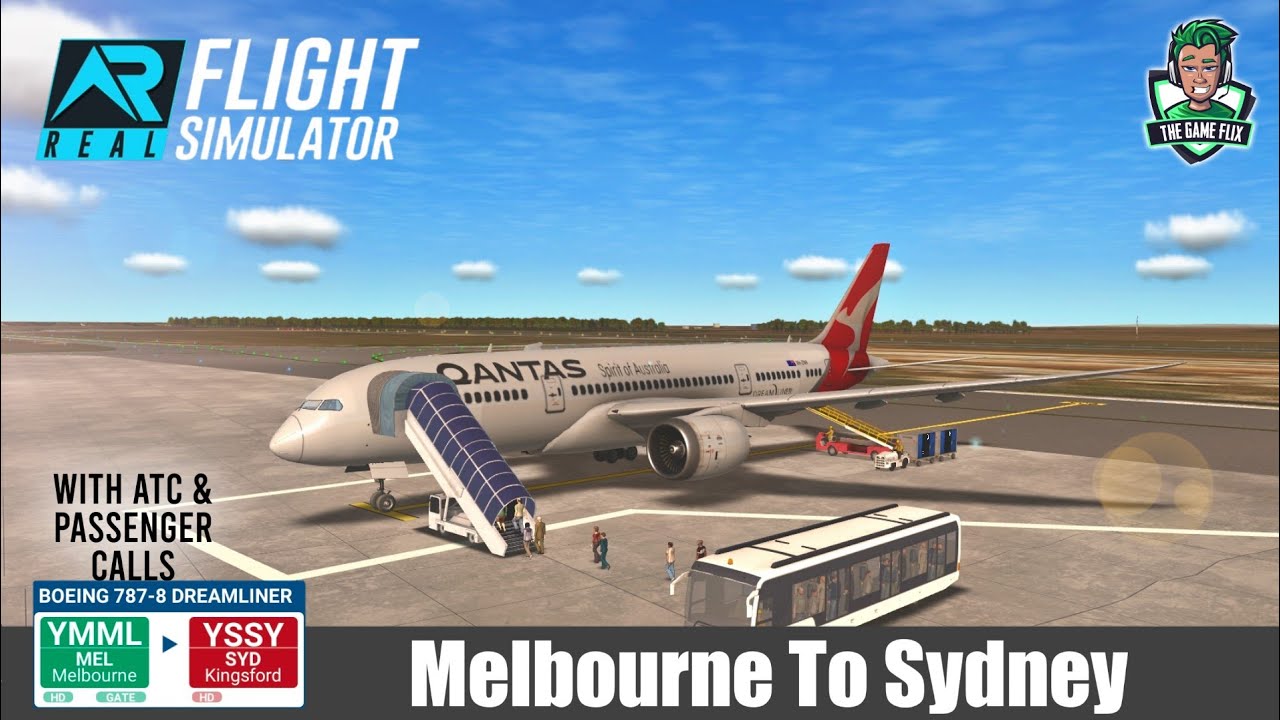 RFS - Real Flight Simulator - Melbourne (MEL) to Sydney (SYD) Full ...
