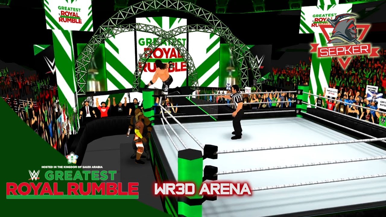 GREATEST ROYAL RUMBLE WR3D ARENA BY SEPKER | WR3D REALISTIC ARENA - YouTube