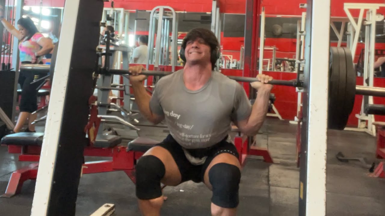 SQUAT TILL FAILURE!!! (Day 36) - YouTube
