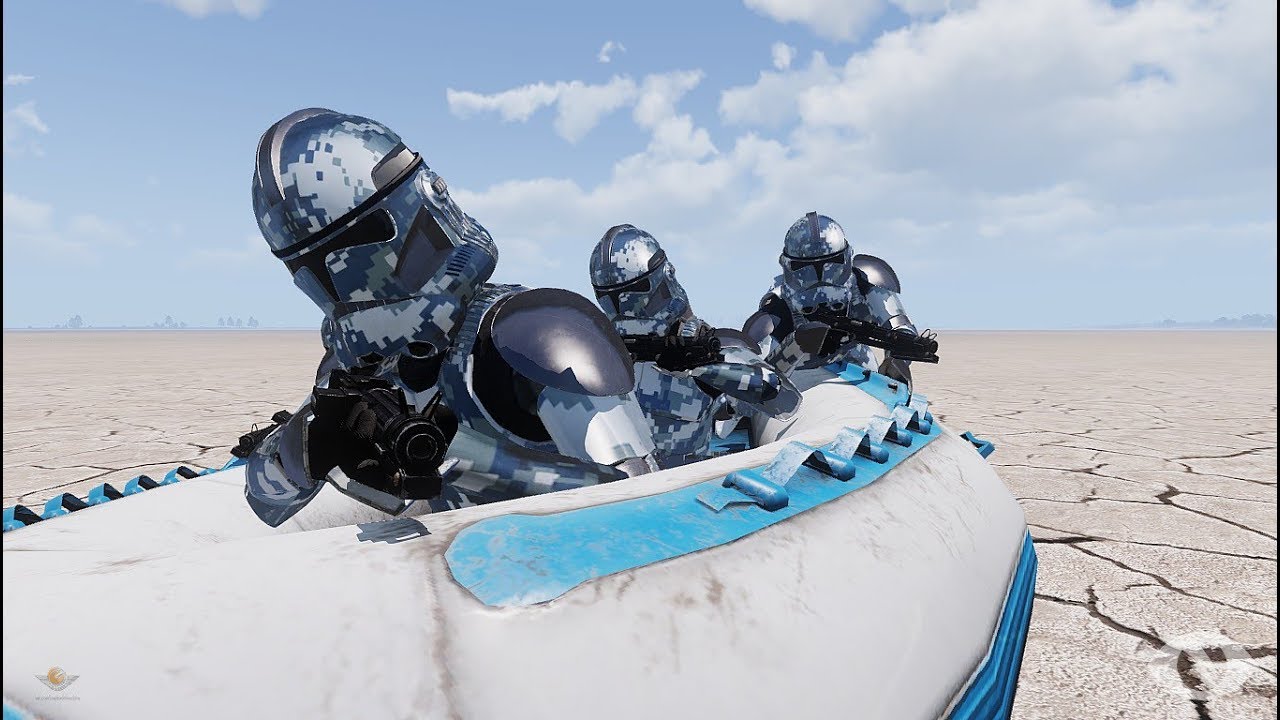 First Look At Star Wars Legion Armory For Arma 3 - YouTube