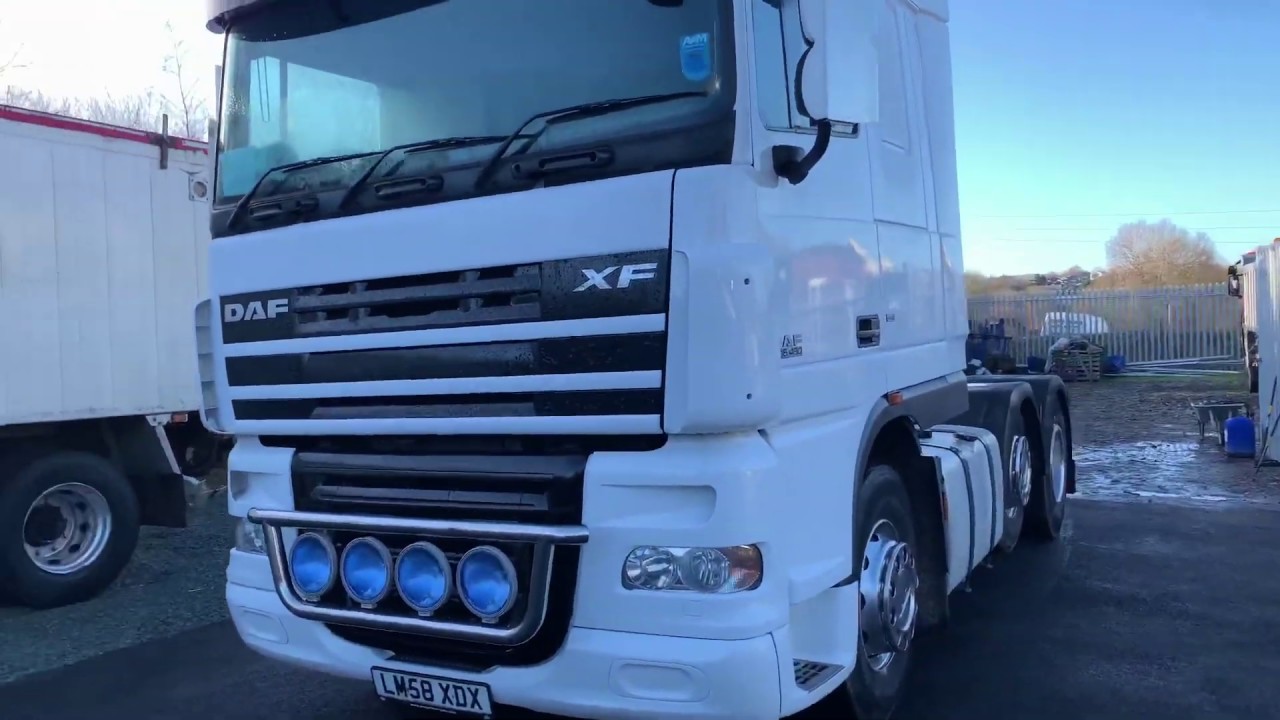 DAF XF , EURO 5 , STOCK 1588 @ GWE TRUCKS LTD 17 January 2019 - YouTube