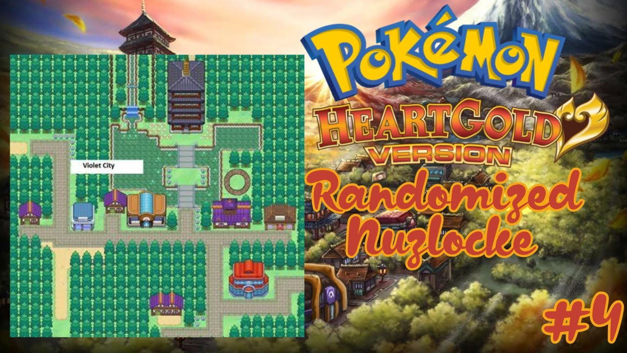 Violet City! Pokemon HeartGold Randomized Nuzlocke Part 4 - YouTube