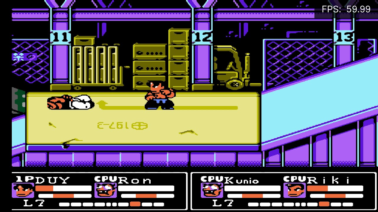 Kunio-kun series: Nekketsu Kakutō densetsu - Nekketsu Fighting Legend ...