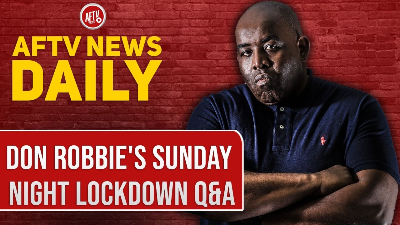 Don Robbie's Sunday Night Lockdown Q&A | Ask What You Want - YouTube