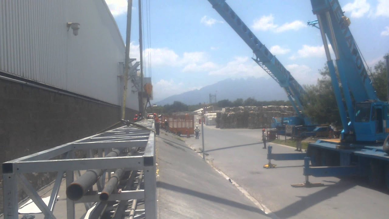 Montaje rack de tuberías - YouTube