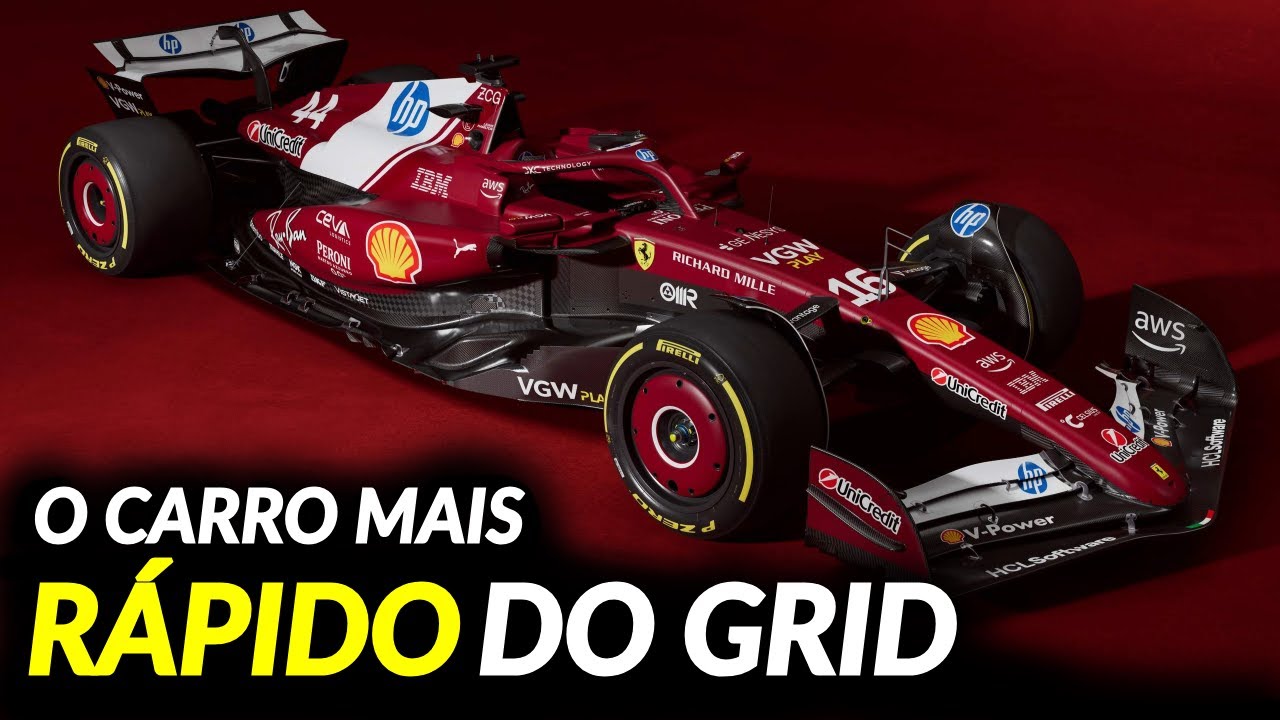 FERRARI COM MUITA VELOCIDADE // HAMILTON PEÇA CHAVE DA FERRARI // SAINZ ...