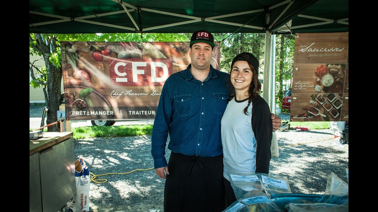 Chef François Daoust au Marché de Val-David - YouTube