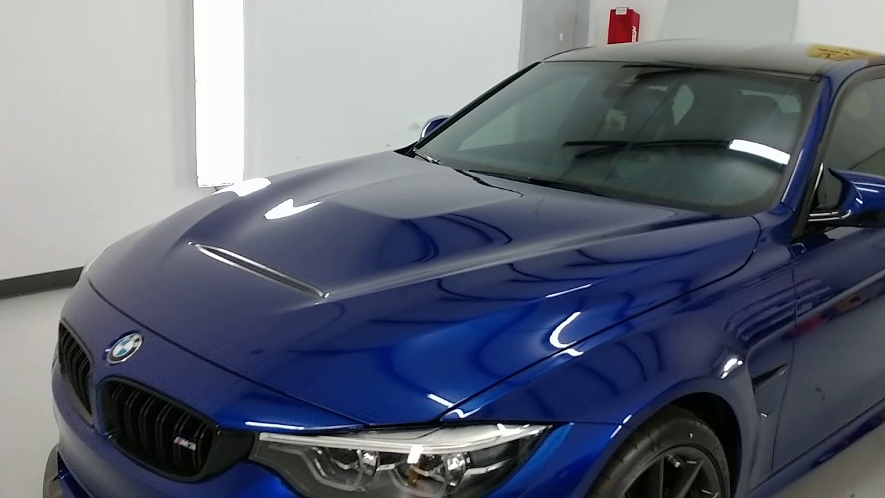 BMW M3 CS FormulaOne Stratos Window Film 70% windshield, 30% sides ...