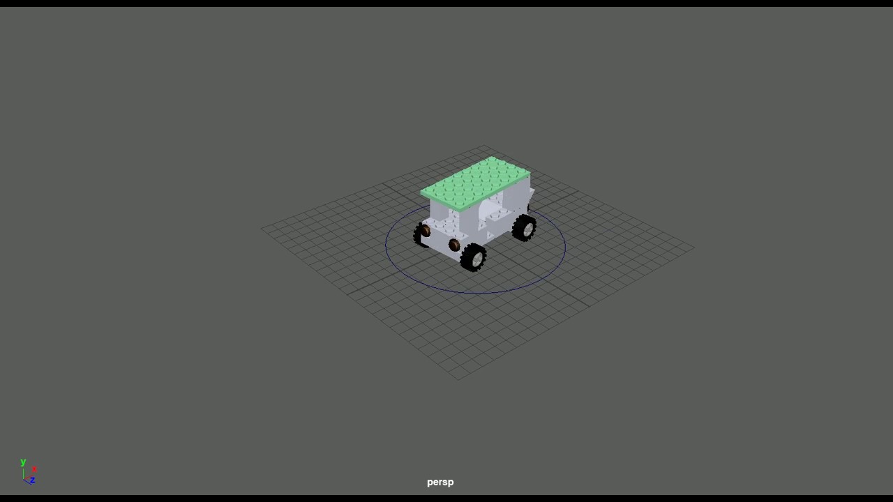 Golf Cart Animation - YouTube