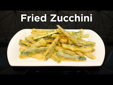 How to Fry Zucchini – Delicious Italian Zucchini Recipe