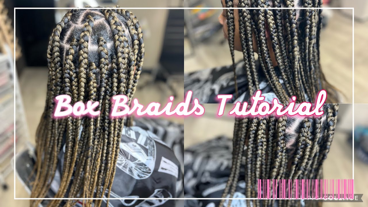 Box Braid Tutorial - YouTube