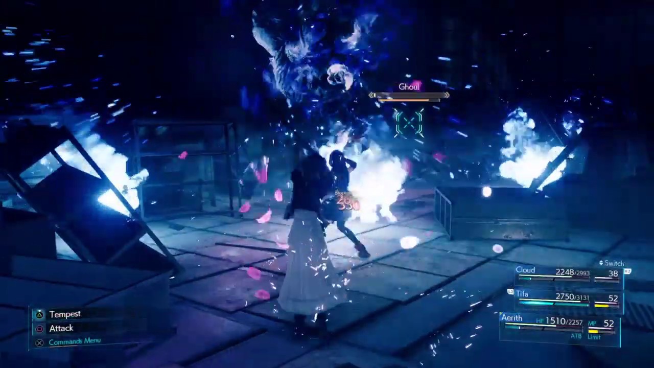 FINAL FANTASY VII REMAKE_ Ghoul boss fight - YouTube