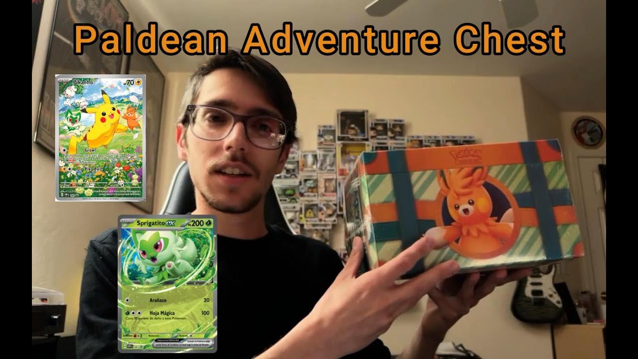 Paldean Adventure Chest opening and review - YouTube