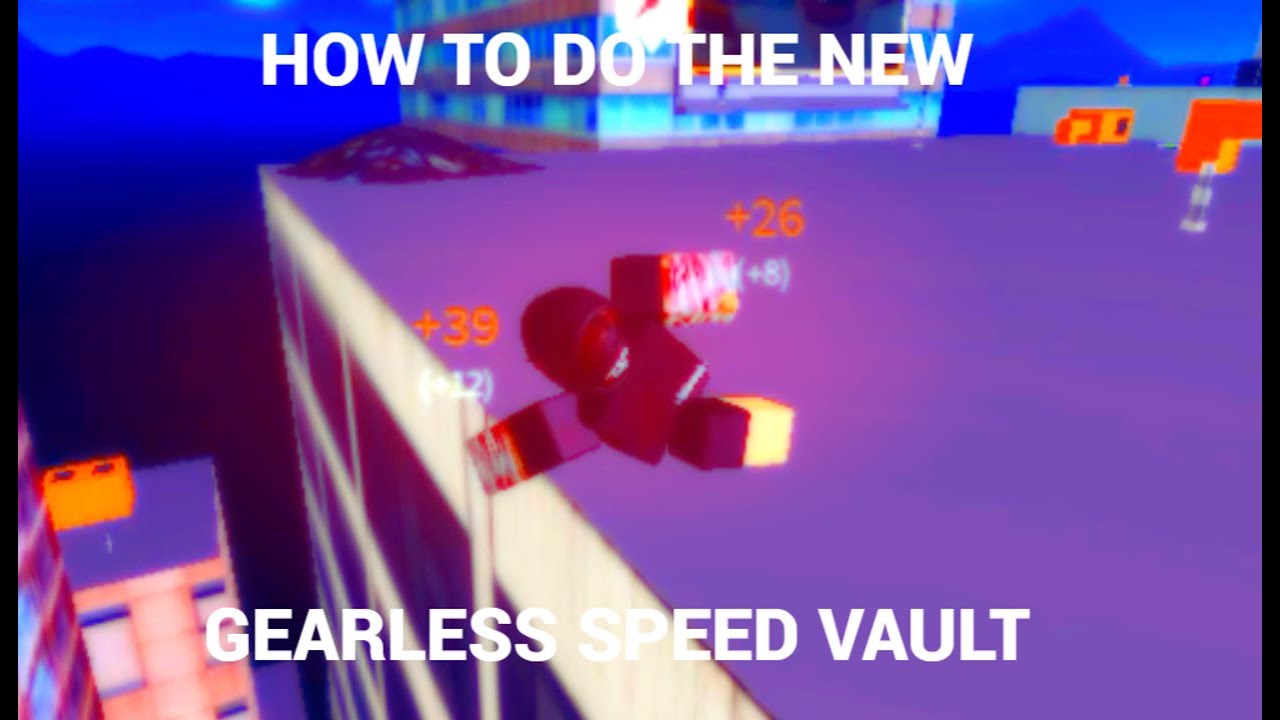 The new way to do gearless dash! (using downshift) / Roblox Parkour ...