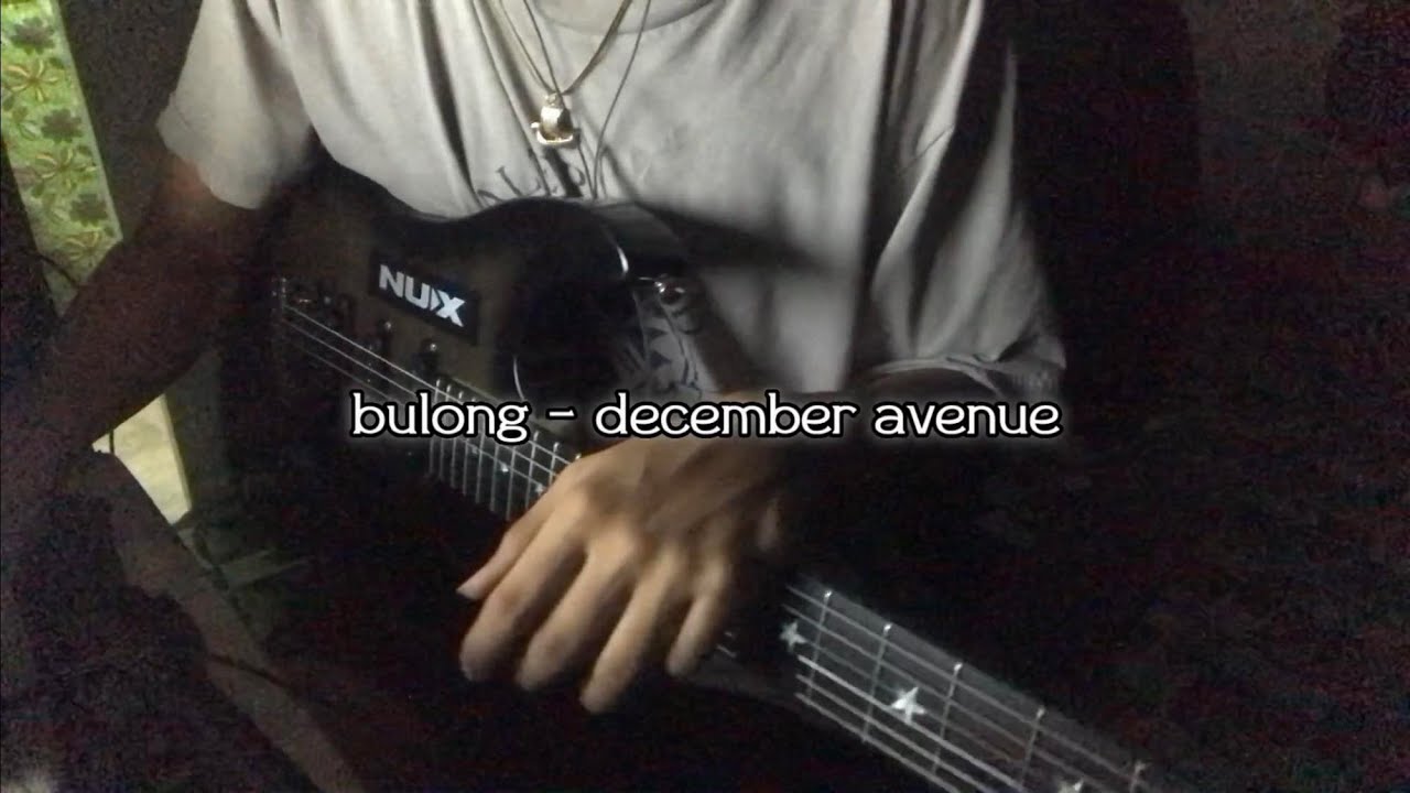 bulong - december avenue (electric guitar cover) - YouTube