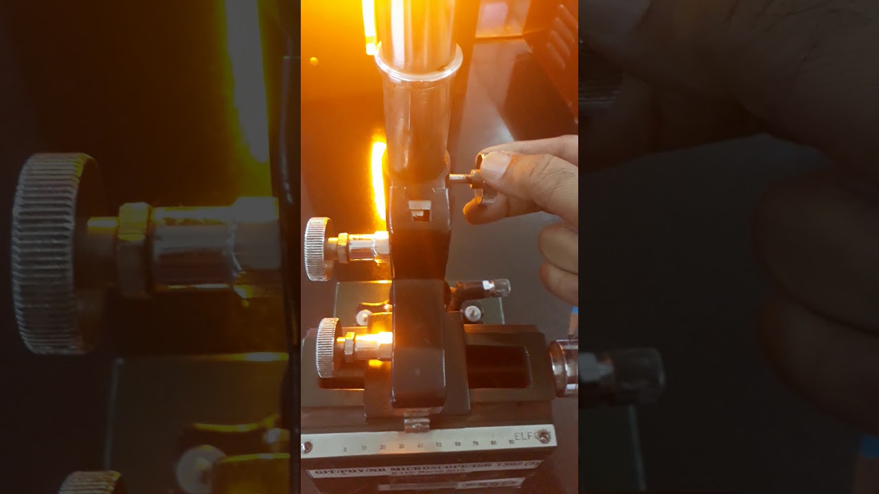 Applied physics lab- Newton's rings experiment - YouTube