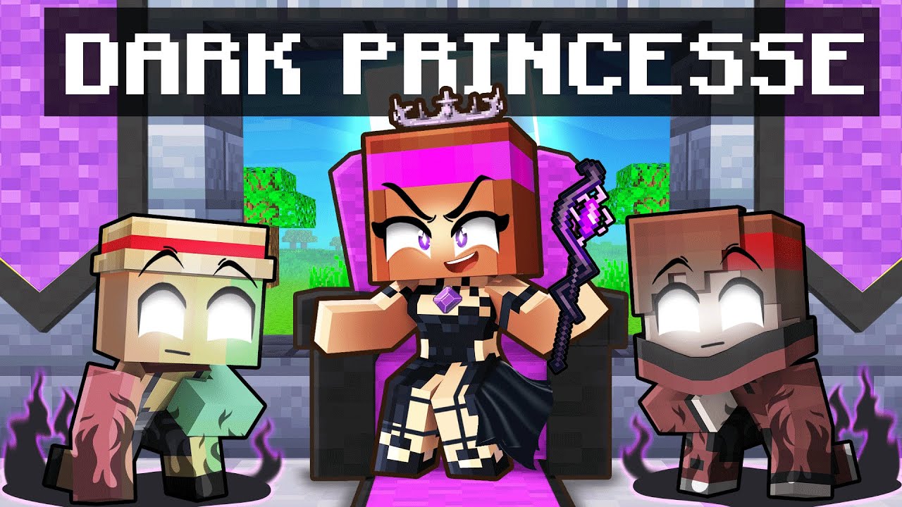 Devenir la PRINCESSE Dark de Minecraft ! - YouTube