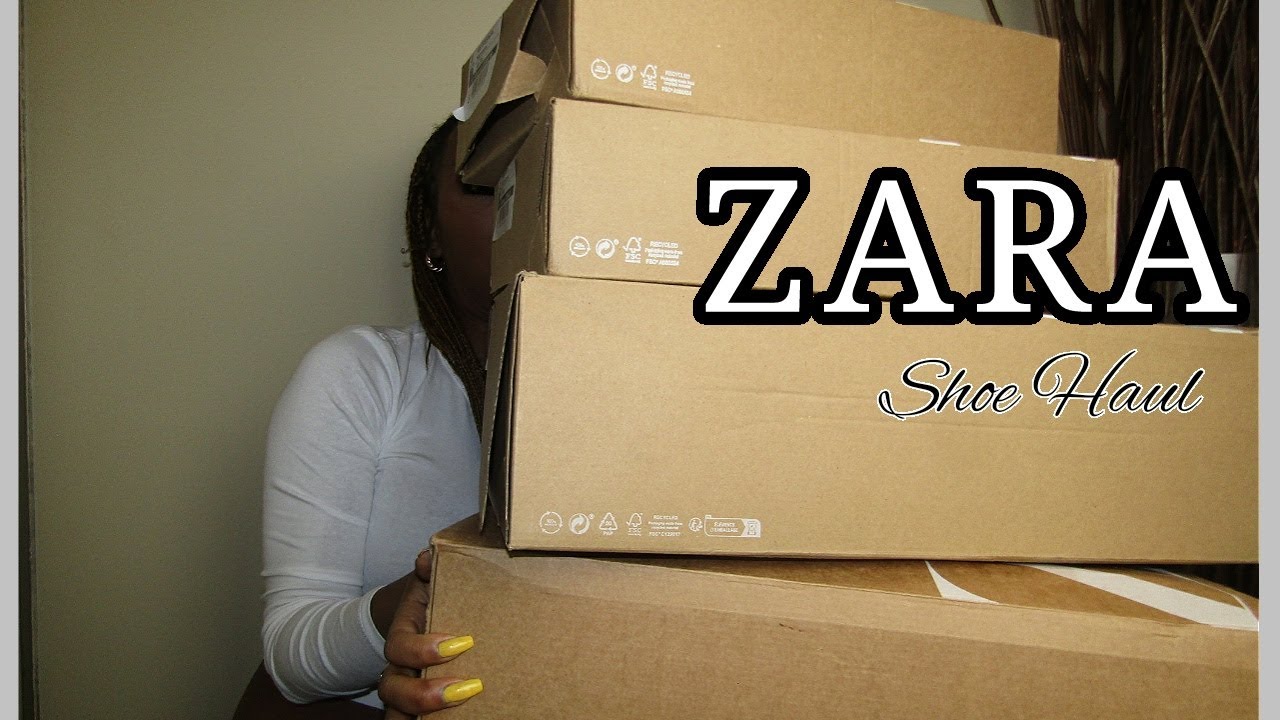 Zara SALE Haul (Shoes) - YouTube