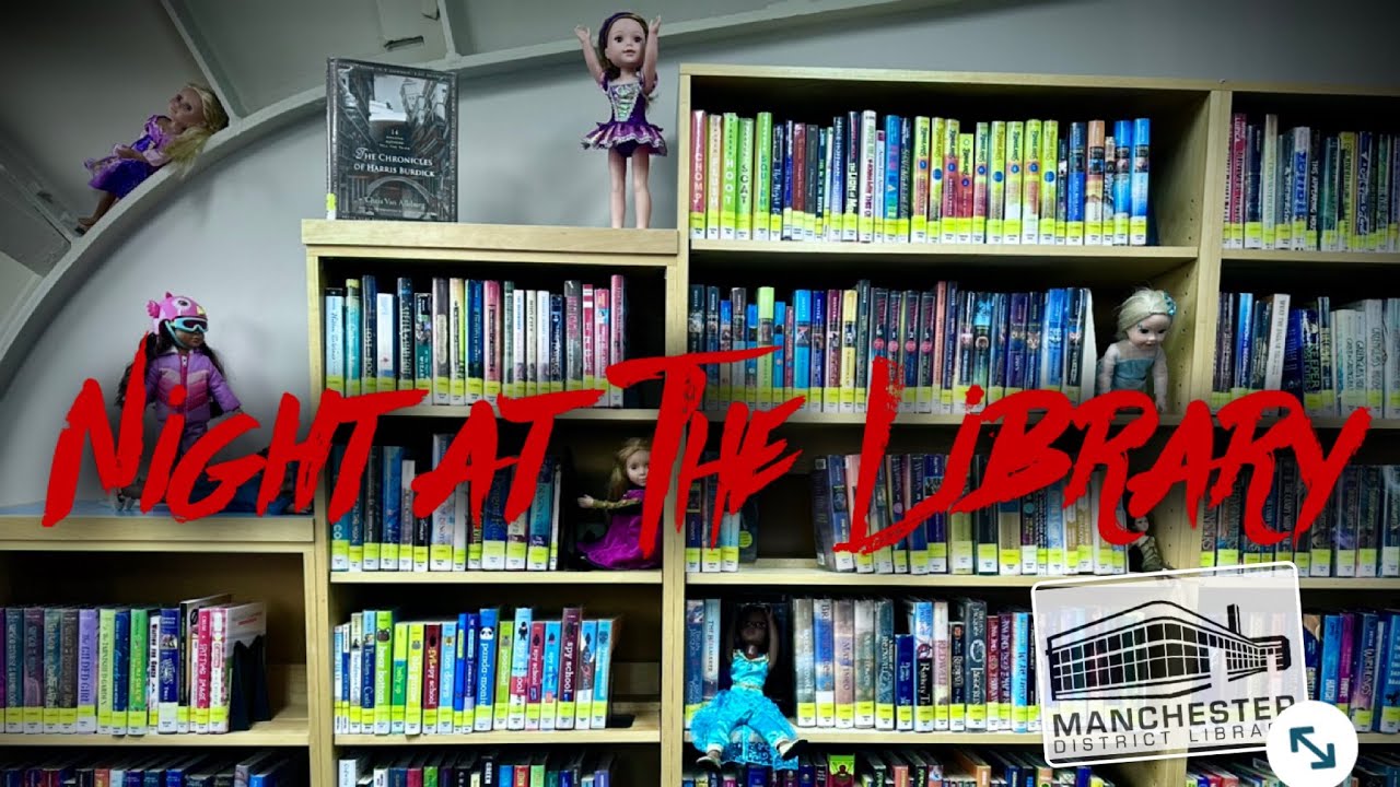 Night at the Library: A Stop Motion Film 👻📚 - YouTube