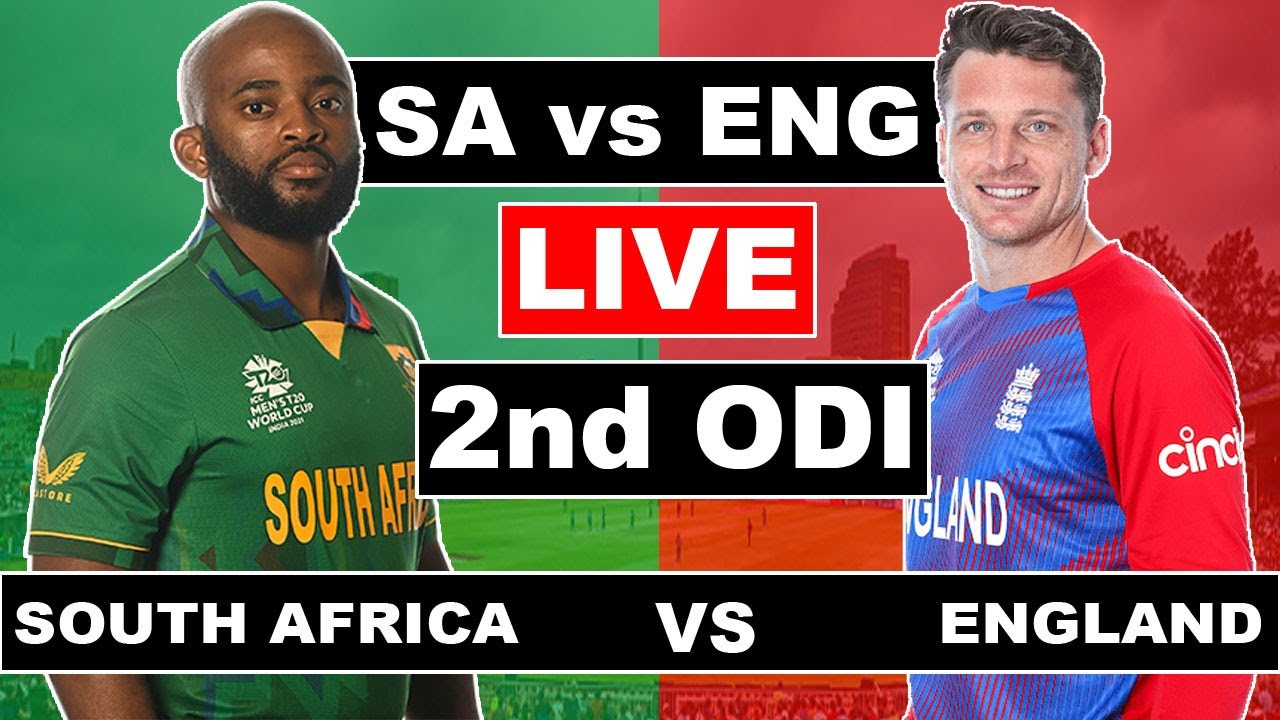 SOUTH AFRICA vs ENGLAND 2nd ODI MATCH LIVE | SA vs ENG 2nd ODI Match ...