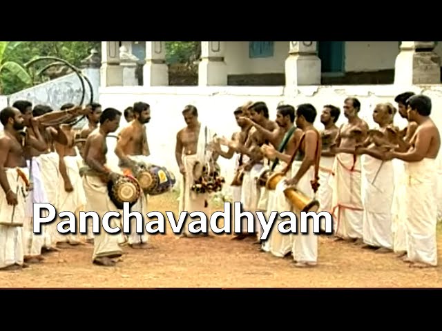 Panchavadyam Painting