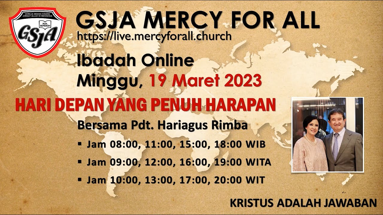 Hari Depan yang Penuh Harapan - Pdt. Hariagus Rimba - YouTube